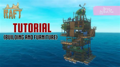 Minimalist Raft Building And Furniture Tutorial Raft Youtube