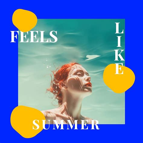 Feels Like Summer Instagram Post Premium Editable Template Rawpixel
