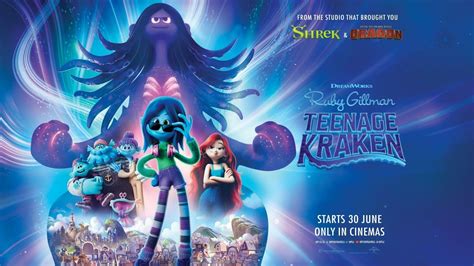 Ruby Gillman Teenage Kraken Trailer Movie Poster And Release Date