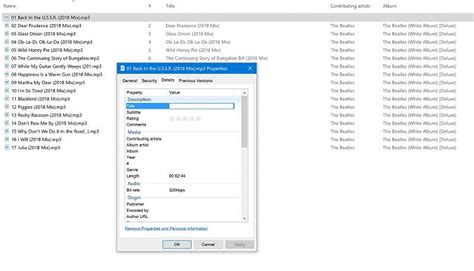 Mp3 Metadata Problemcant Edit Without Deleting Other Values Solved Windows 10 Forums