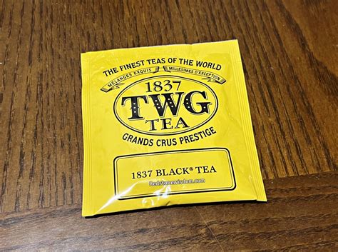 Twg 1837 블랙 티 후기 현자의 돌