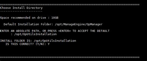 Installing Oputils Manageengine Oputils Helpguide