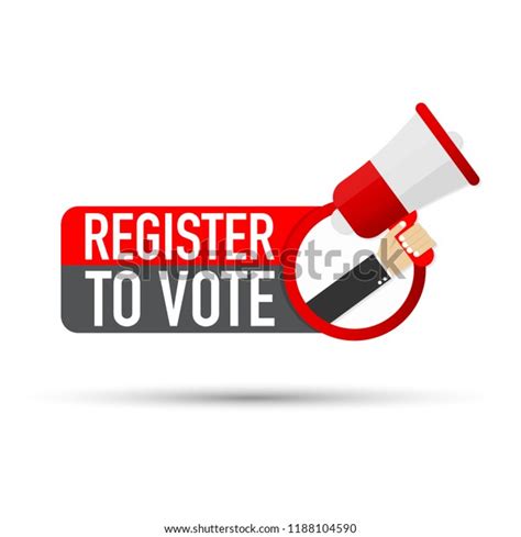 Register Vote Sticker Over 387 Royalty Free Licensable Stock