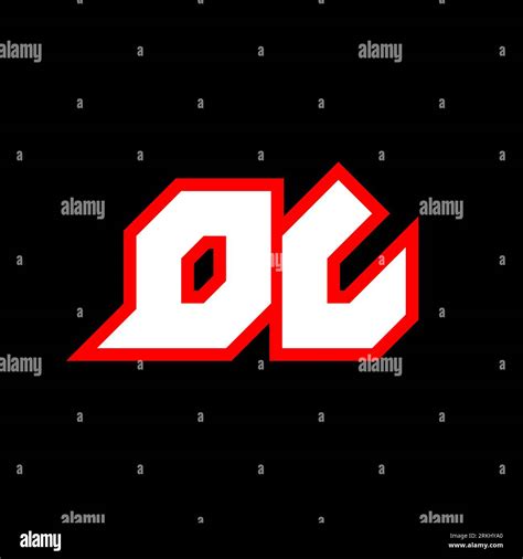 Dl Logo Design Initial Dl Letter Design With Sci Fi Style Dl Logo For Game Esport Technology