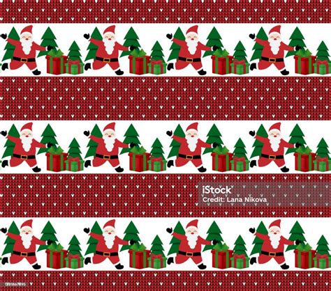니트 크리스마스와 새해 패턴 울 뜨개질 스웨터 디자인 벽지 포장 지 섬유 인쇄 0명에 대한 스톡 벡터 아트 및 기타 이미지 0명 겨울 계절 Istock