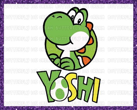 Yoshi Svg Yoshi Cut File Yoshi Clipart Yoshi Yoshi Dxf Etsy
