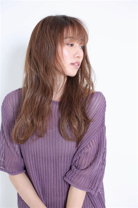 ナチュラルテイストair Osaka山本莉子ニュアンスロング｜ヘアカタログ詳細｜心斎橋駅徒歩3分｜髪質改善で美髪になれる美容院（美容室