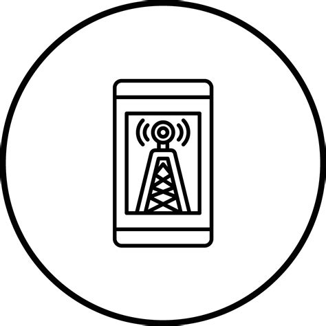 Mobile Network Vector Icon 32215302 Vector Art At Vecteezy