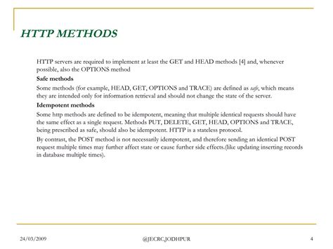 An Introduction To Java Web Technology Ppt Web Development Internet
