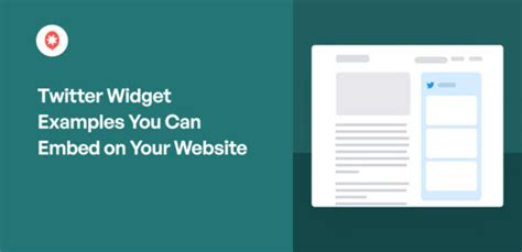Twitter Widget Examples You Can Embed On Your Website