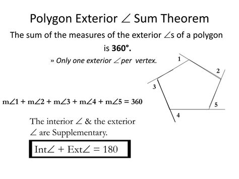 Ppt 52 Exterior Angles Of A Polygon Powerpoint Presentation Free