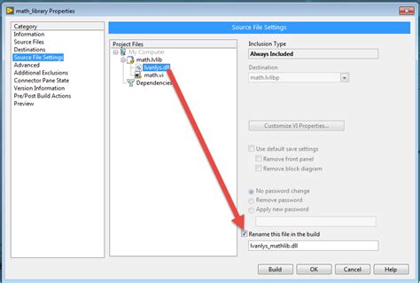 Packed Library Causing Name Collision Of Dll Labview General Lava