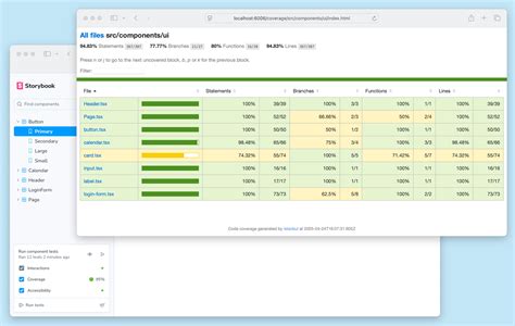 Frontend Test Coverage With Storybook 9