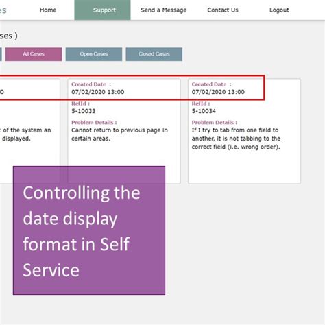 Controlling The Date Display Format In Self Service Sage CRM Hints Tips And Tricks Sage CRM