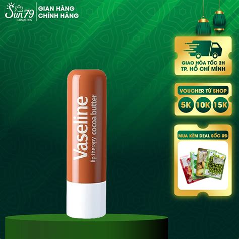 Vaseline Lip Therapy Cocoa Butter Lip Balm 48g Cocoa Butter Shopee