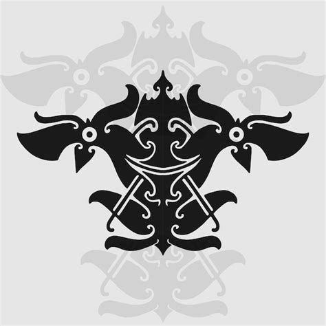 Kalimantan Motif Dayak Motifs Borneo Dayak Png And 51 Off