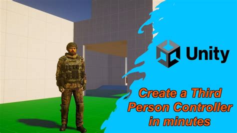 Make A Third Person Character In 2 Minutes Youtube