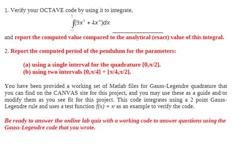 Note You Can Develop Your Project In Either Octave