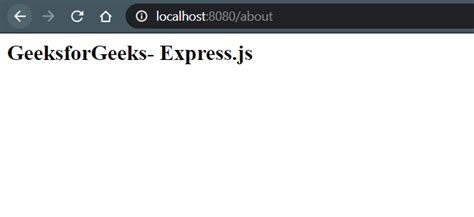 Node Vs Express Geeksforgeeks