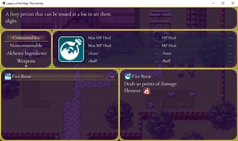 Is There A Way To Display Additional Flavor Text In A Given Item Window Rpg Maker Forums