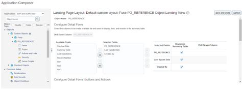 oracle application oracle fusion application composer how to create a