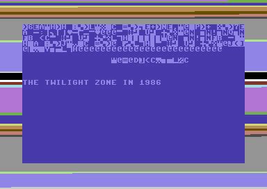 CSDb Commando H By Twilight Zone 1986