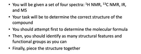 You Will Be Given A Set Of Four Spectra Chegg Com