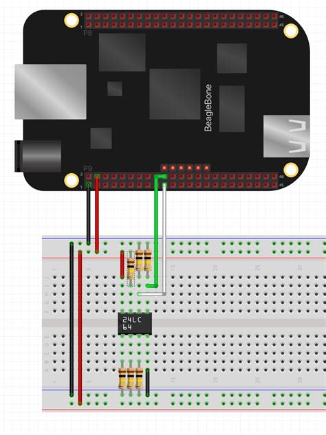 Connecting An At24 Style Eeprom To A Beaglebone Black Tutorials Mender Hub