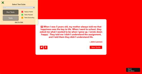 Blurryface1900random Quote Machine React Codesandbox