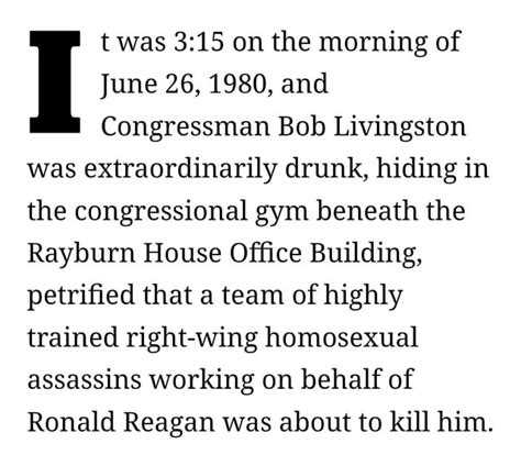 One Of The Best Opening Paragraphs Of All Time From An Article About Reagans Sexuality And His