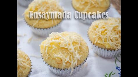 Ensaymada Cupcakes—soft Buttery Cake Topped With Sugar Cheese And Yes