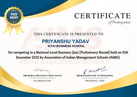 Priyanshu Yadav On Linkedin Management Schools Quiz
