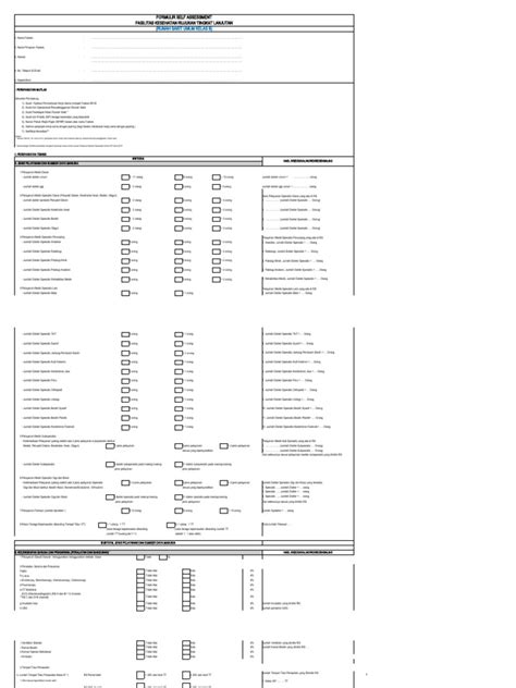 Format Self Assesment Rs Pdf
