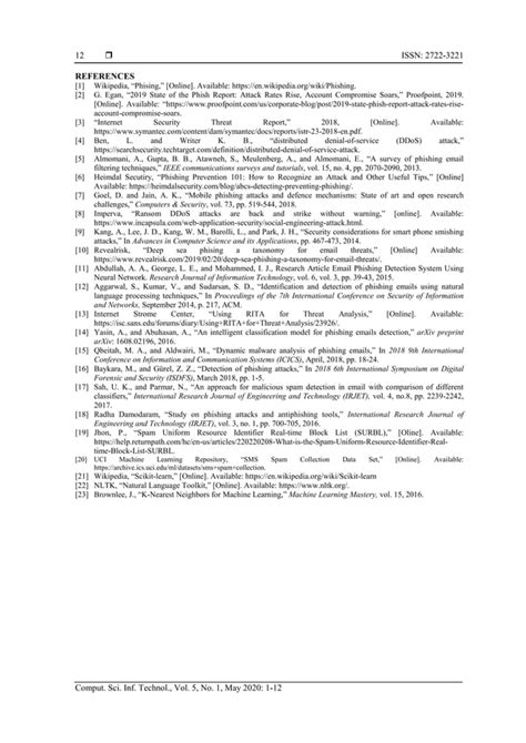 Email Phishing Text Classification Using Natural Language Processing Pdf