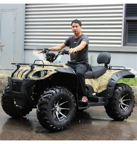 네발 4륜 오토바이 바이크 사발이 500cc 수냉식 Atv 오프로드 시분할 구동 전 지형 산악 자전거 무한 가변 속도 티몬