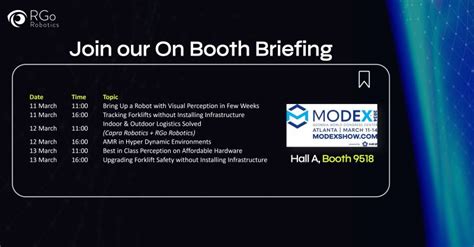 Rgo Robotics On Linkedin Rgo Robotics At Modex 2024 Rgo Robotics Modex 2024
