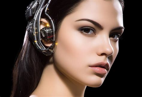 Premium Ai Image Beautiful Women With Future Technology Device