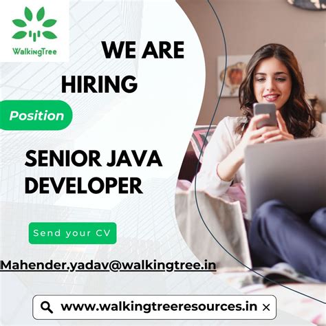 Walkingtree Resources Pvt Ltd On Linkedin Seniorjavadeveloper Pune Seniorjavadeveloper