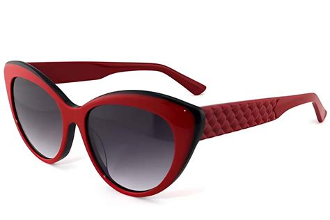 Red Butterfly Acetate Sunglasses Bs2012 1265 Blacksheep