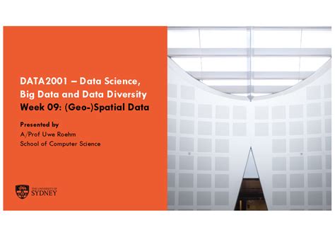 09 Geo Spatial Data Data Data2001 Data Science Big Data And Data