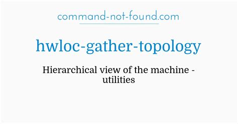 Dockerfile Run Hwloc Gather Topology