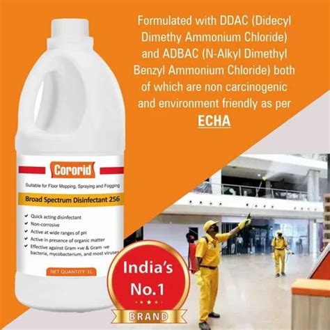 Cororid Broad Spectrum Disinfectant 256 1 Ltr Liquid At ₹ 1500 Litre In Chennai