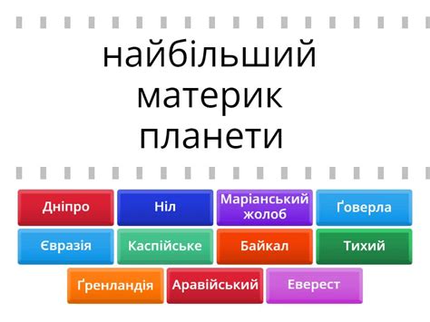 Подорож фізичною картою світу Find The Match