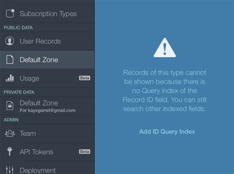 Ios How To Mark A Record Type Queryable In Cloud Kit Programmatically