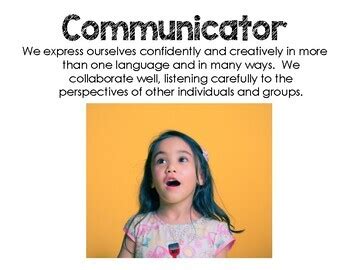 PYP Learner Profile Updated 2019 Combined Attitudes And Attributes