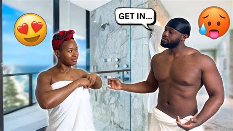 Asking My Bestfriend To Get In The Shower With Me Prank Gone Right