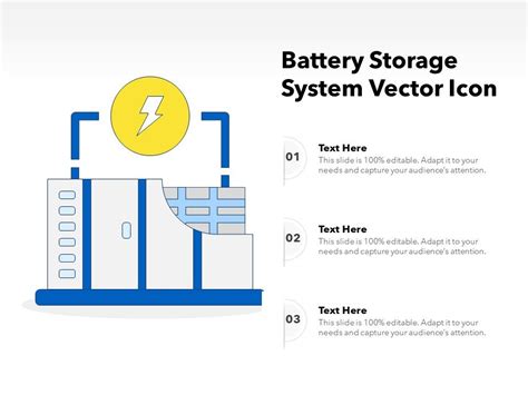 Battery Storage System Vector Icon Ppt PowerPoint Presentation File Vector PDF