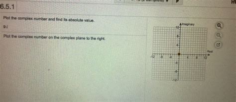Solved Plot The Complex Number And Find Its Absolute