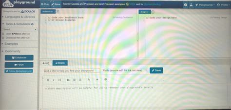 Solved Need Code For A D Flip Flop In Eda Playground
