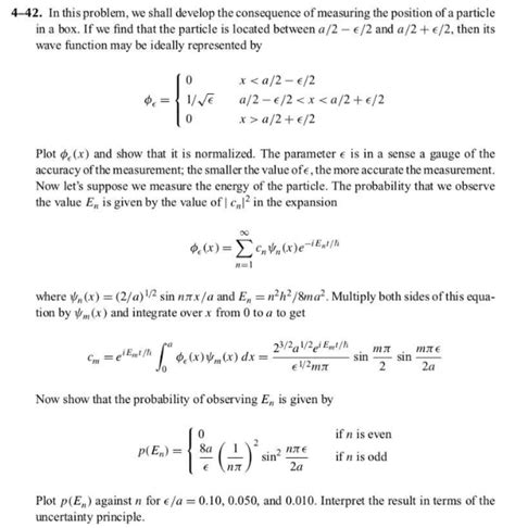 Solved 4 42 In This Problem We Shall Develop The Chegg Com